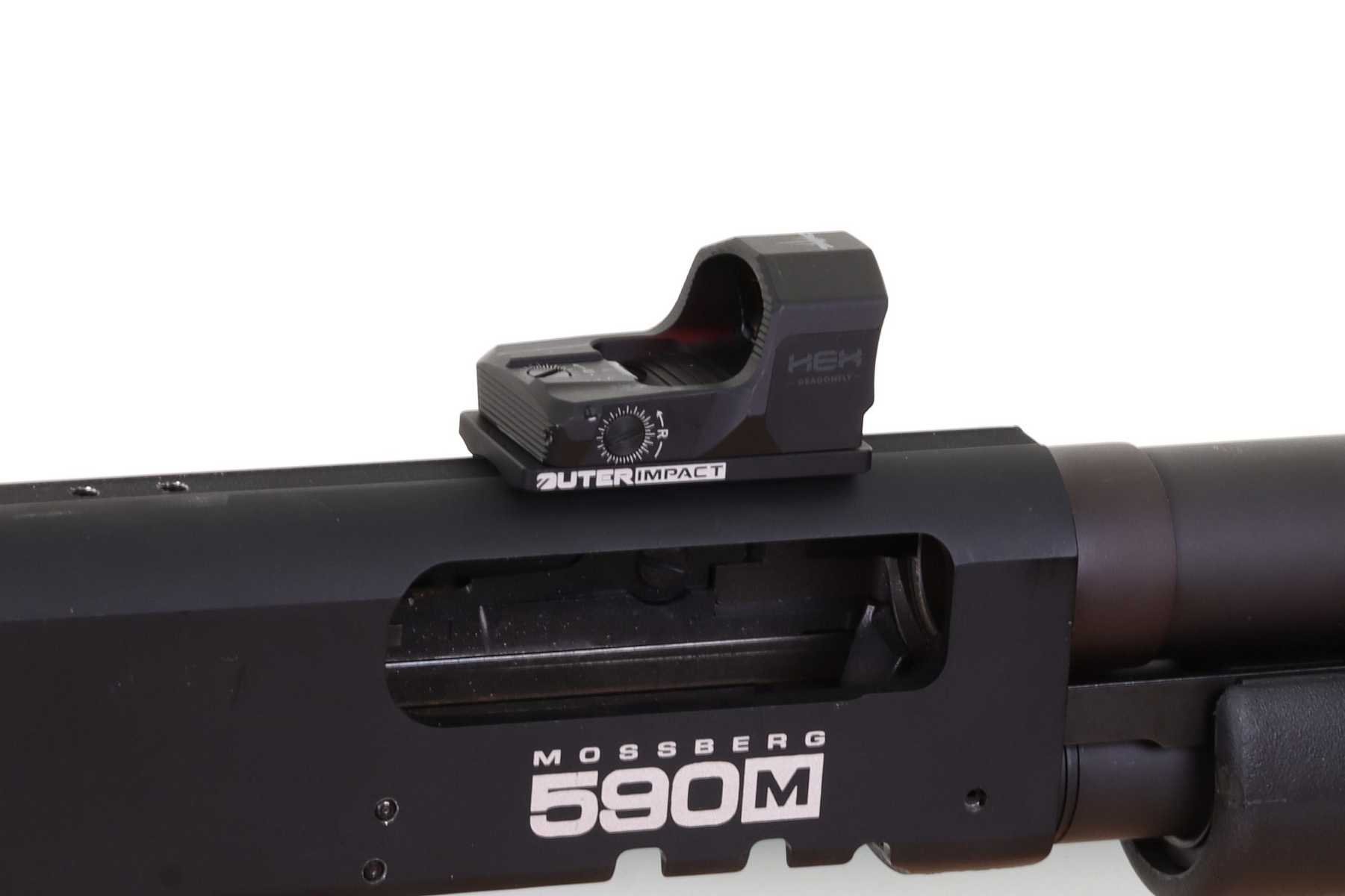 red Dot Outerimpact Red Dot Adapter Mossberg 500 Shotgun