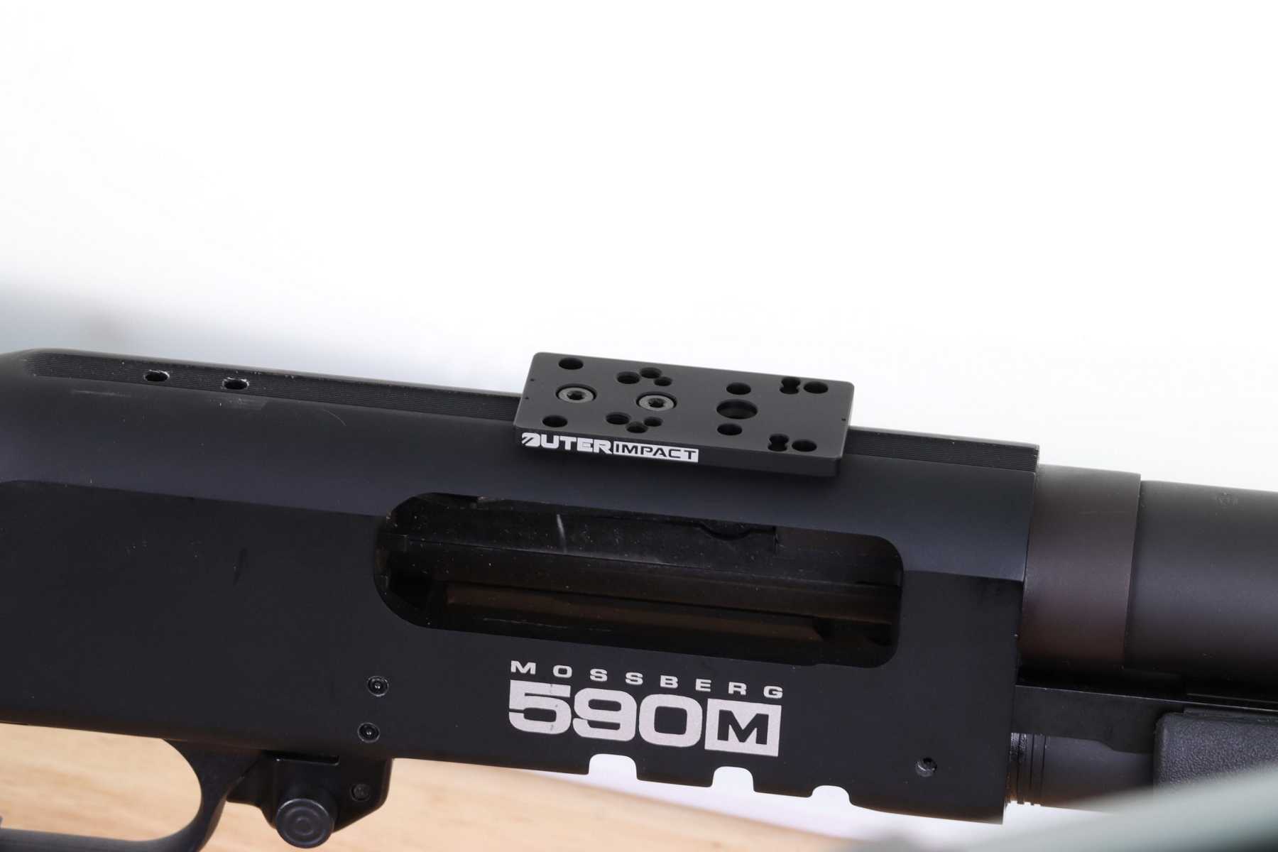 red Dot Outerimpact Red Dot Adapter Mossberg 500 Shotgun