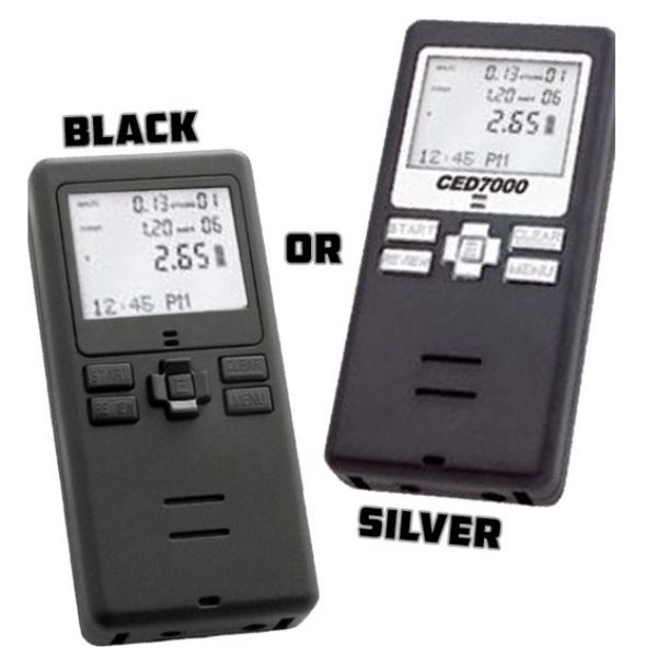 CED 7000 Shot Timer in den Farben silber oder schwarz